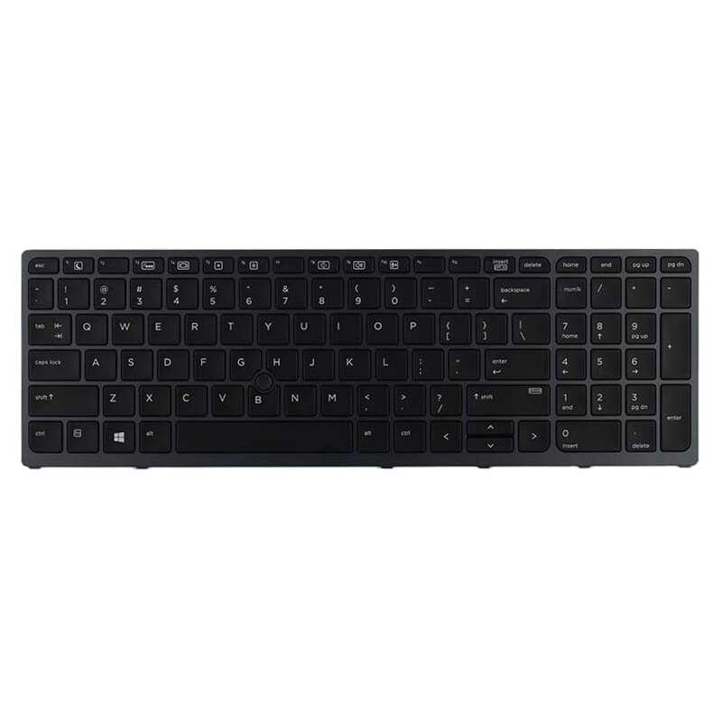 HP - ZBook Tastatur - HP Backlit Keyboard assembly, Schweiz schwarz für ...