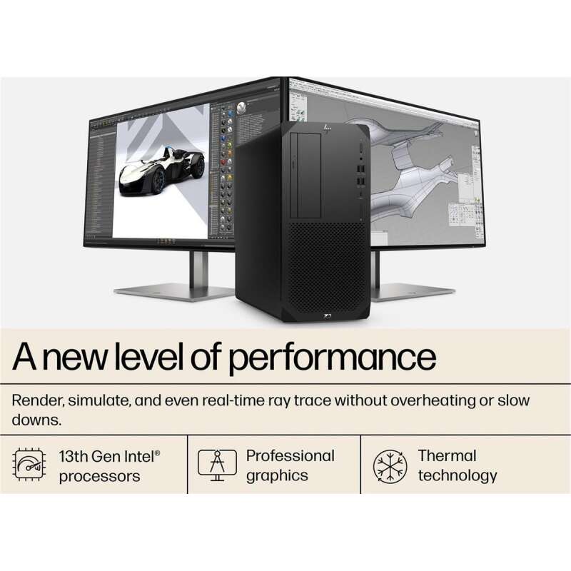 HP Z2 G9. Prozessorfamilie: Intel® Core™ i7, Prozessor: i7-14700K. Sp ...